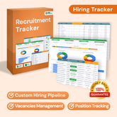 Recruitment Tracker Template For Efficient Hiring! – ACESHEETS Inc